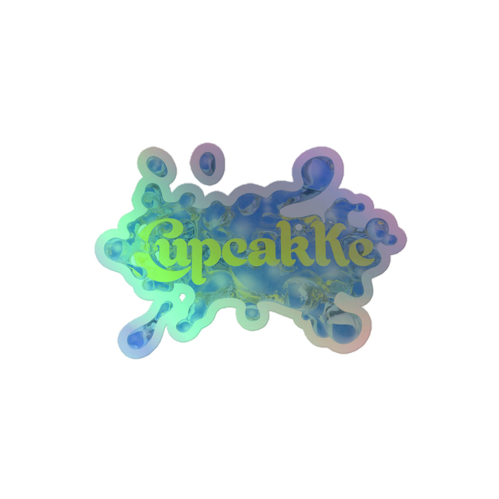 CupcakKe Logo Holographic sticker – CupcakKe Store